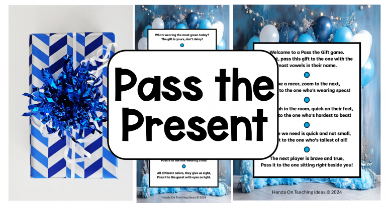 Pass the Parcel Game + Free Printable