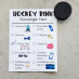 Hockey Rink Scavenger Hunt Free Printable