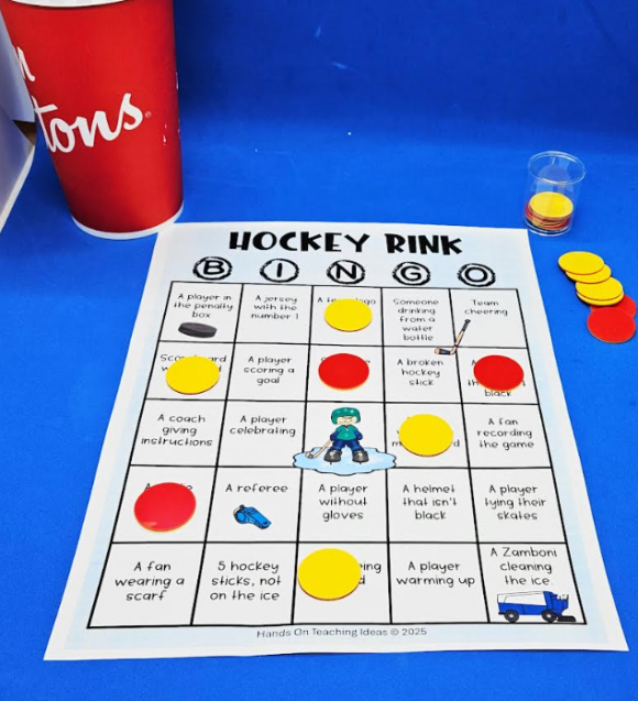 Best Hockey Bingo Game Free Printable