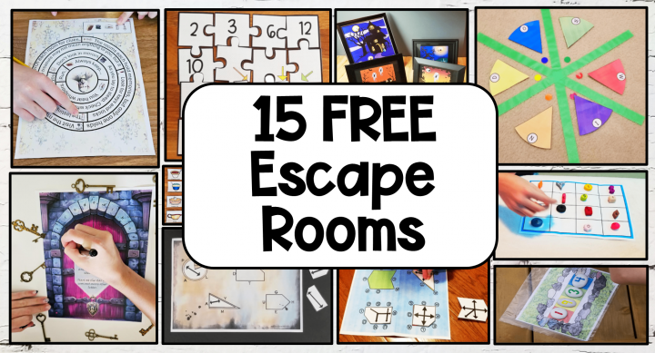 15 Best Free Escape Rooms For Kids - Hands-On Teaching Ideas - Escape Rooms