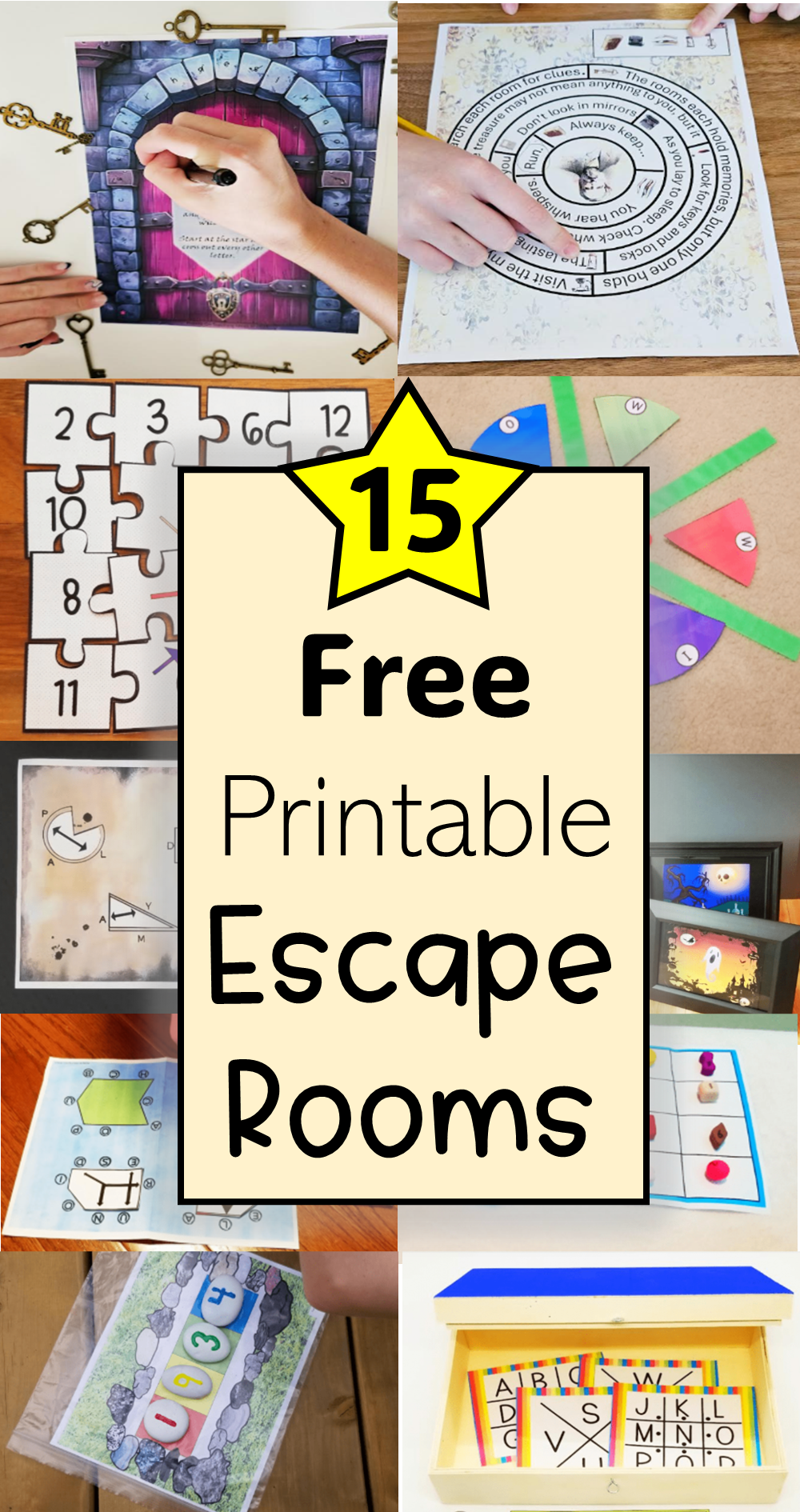 15 Best Free Escape Rooms For Kids - Hands-On Teaching Ideas - Escape Rooms