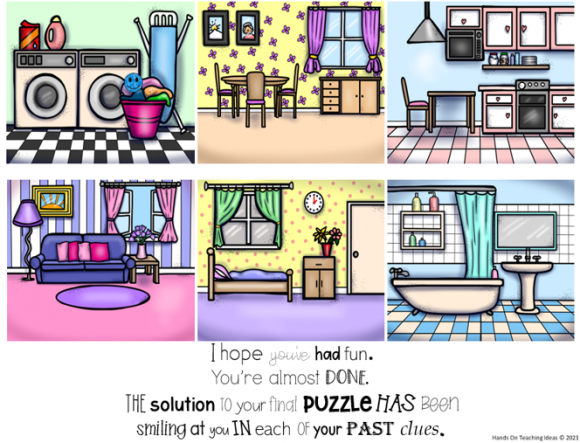 At Home Escape Room Step By Step Guide + Print and Play