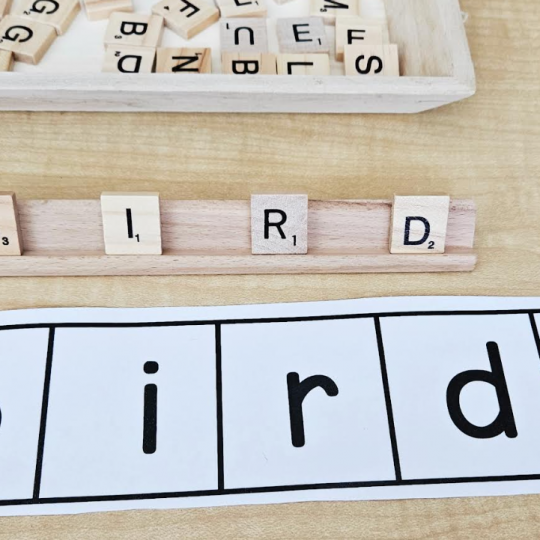 Spring Word Building Activity - Hands-On Teaching Ideas