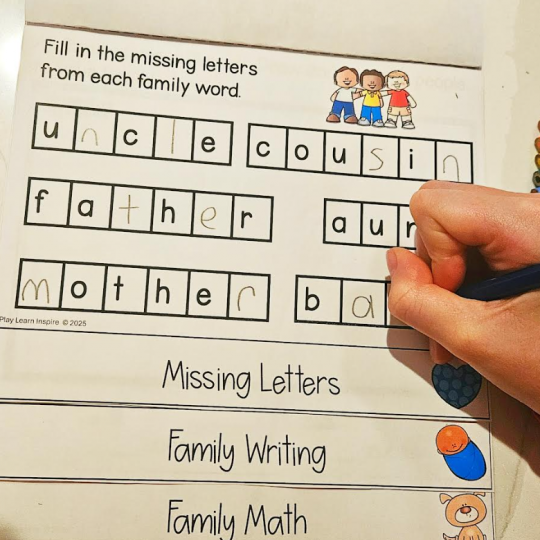 My Family Activity Book - Hands-On Teaching Ideas