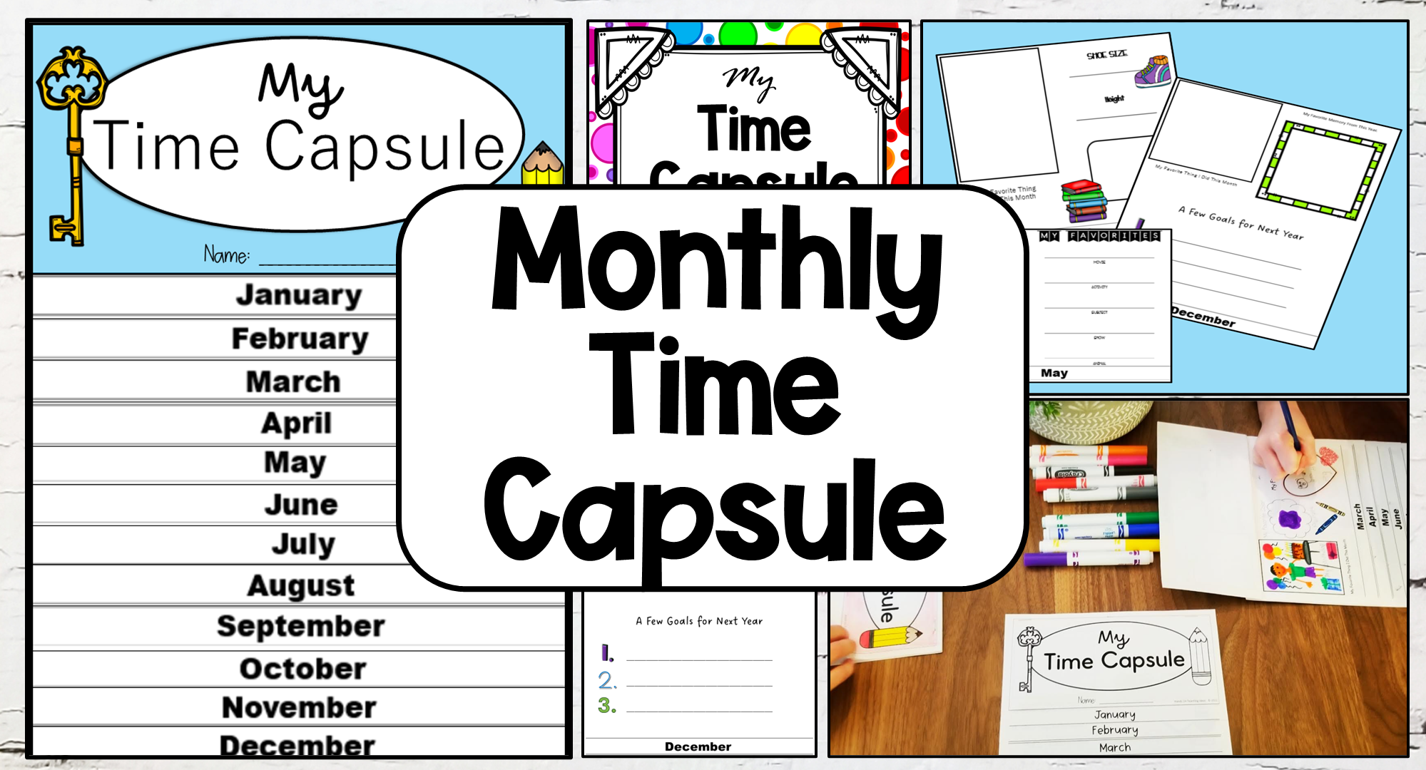 Free Printable Time Capsule