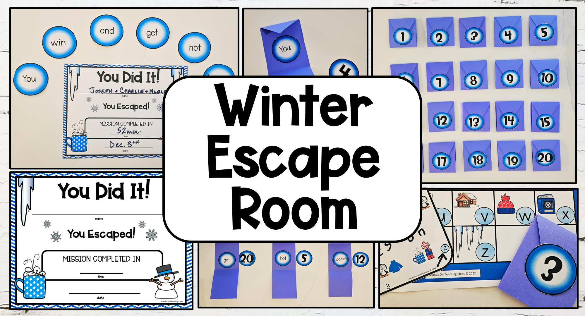 Free Winter Escape Room Game