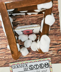 Free Groundhog Day STEM for Kids