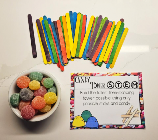 Best Candy STEM Challenge + Free Task Card