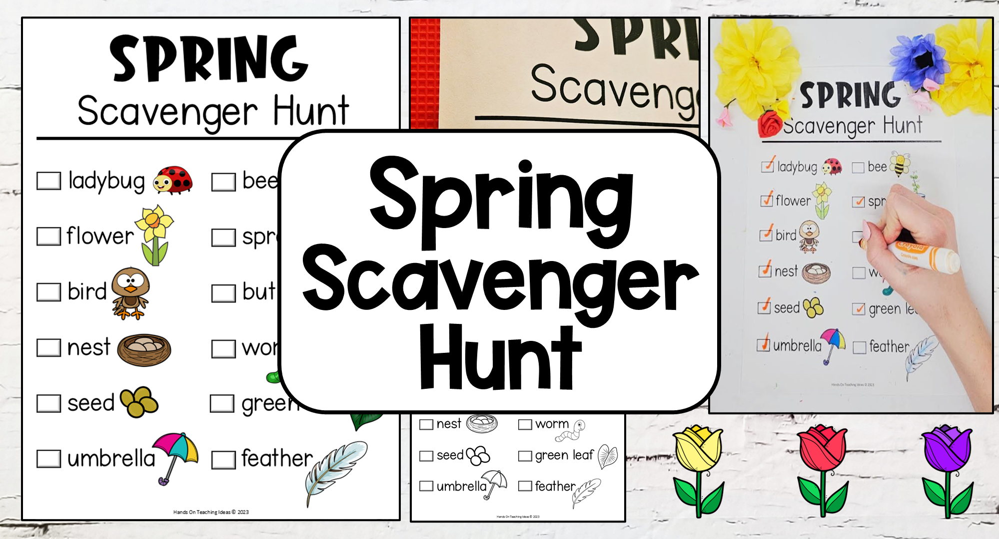 Free Spring Scavenger Hunt Printable