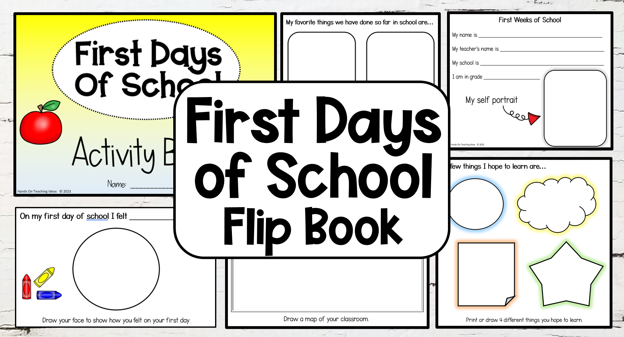 29 Free Back to School Printables - Hands-On Teaching Ideas - For the ...